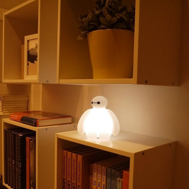 IN STOCK!Big Hero 6 Baymax USB LED Lamp movie Figure Toy Night Light ...