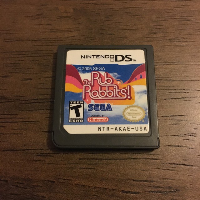 Rub Rabbits (Nintendo DS, 2006) for sale online | eBay