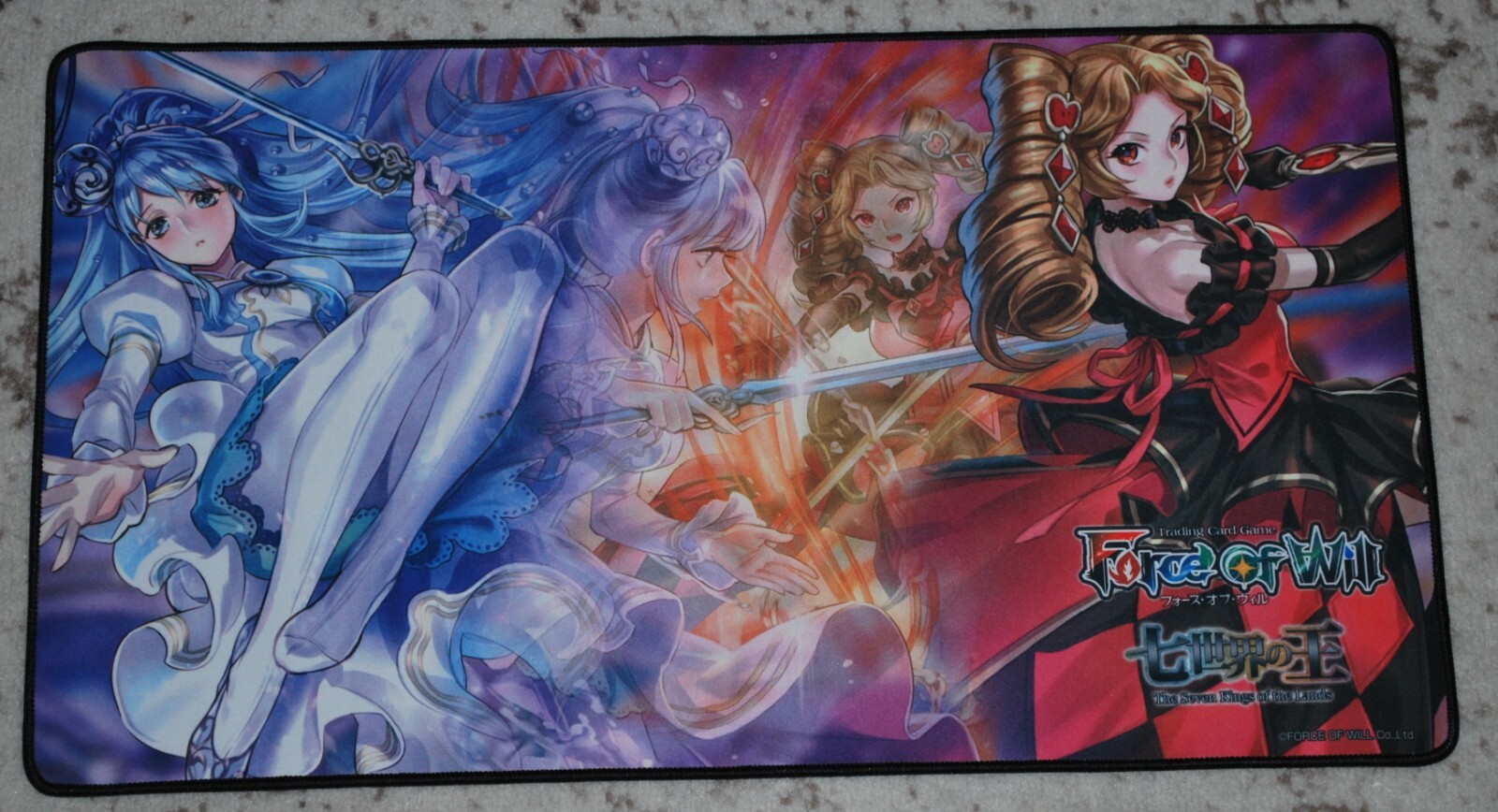 Force of Will Playmat Cinderella Snow White Valkyries TCG CCG Playmat SKL | eBay