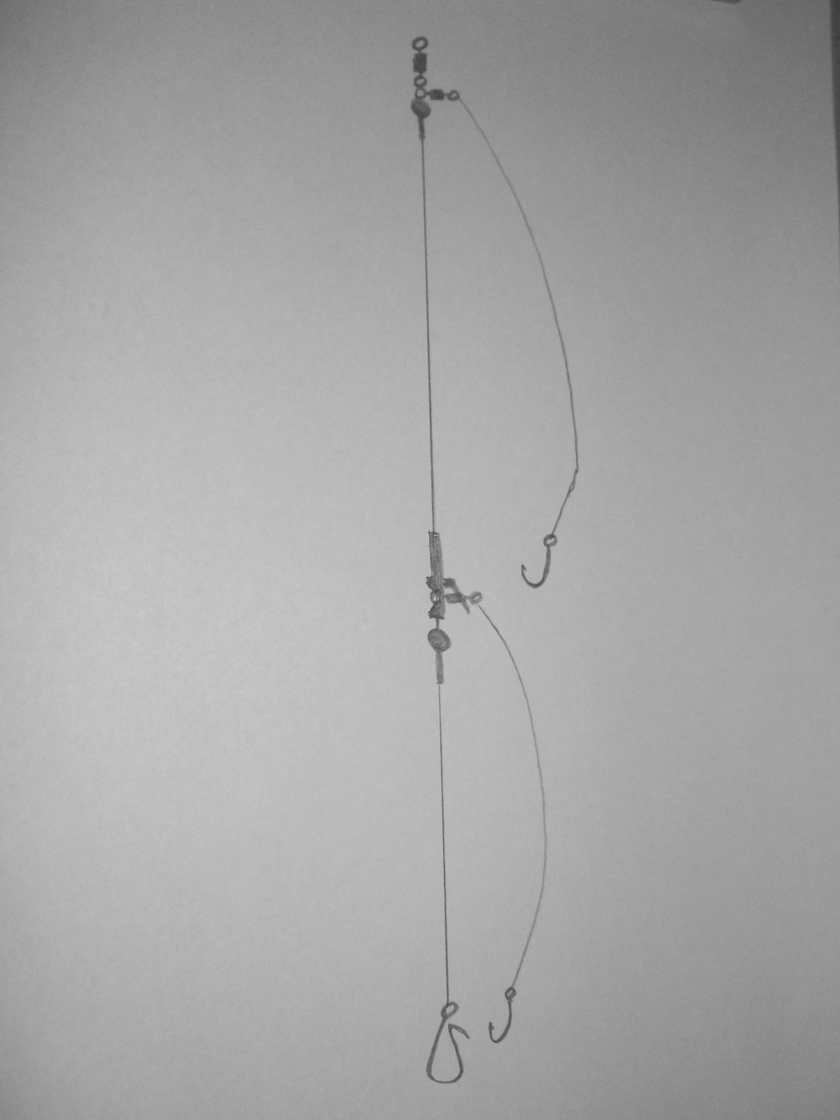 Sea Fishing Rigs, 2 Hook Clipper Rig, Hand Crafted Field tested in the ...