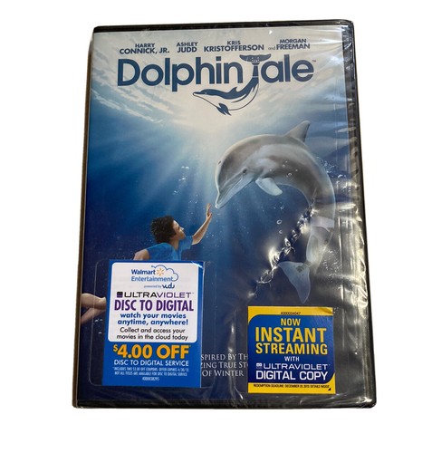 Dolphin Tale (DVD. 2011) Nathan Gamble Harry Connick Jr. New with ...