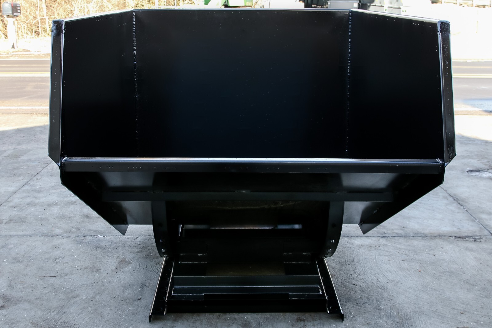 3 YD HEAVY DUTY- WRIGHT SELF DUMPING HOPPER-TRASH-DEMO-RECYCLING-FREE ...