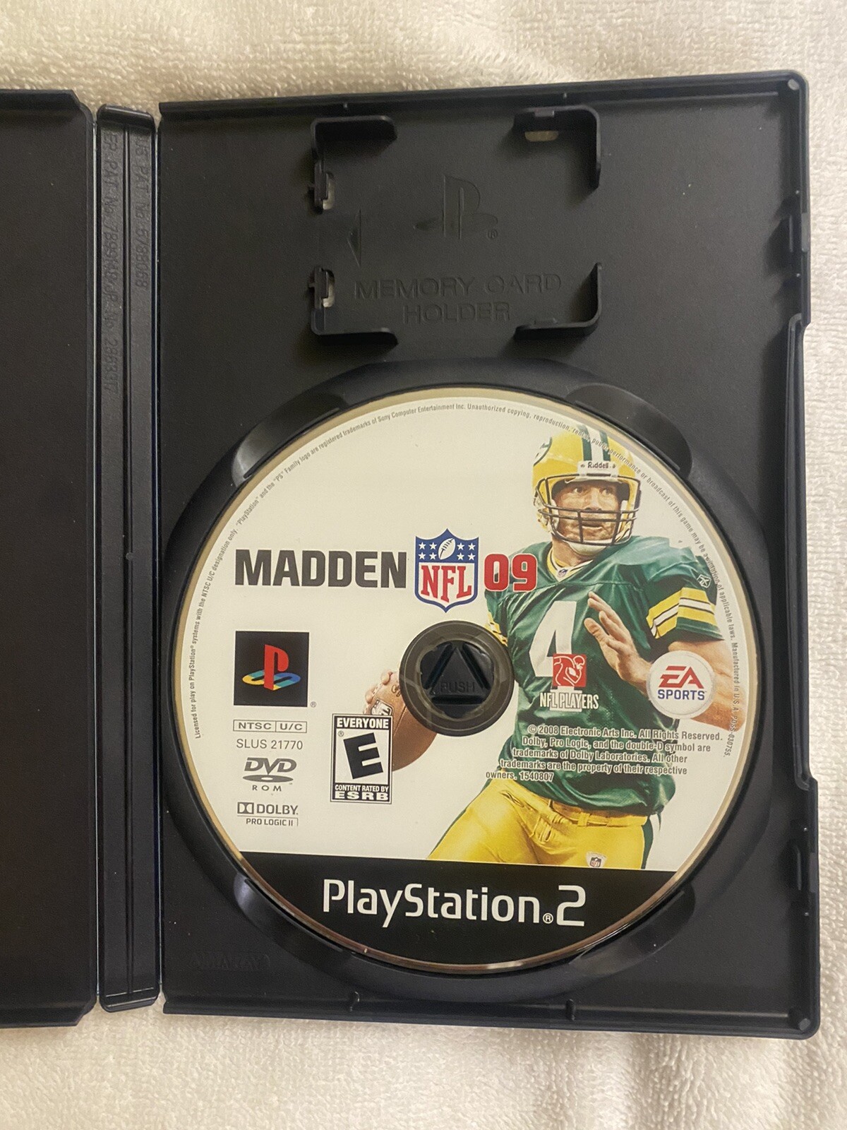 Madden NFL 09 (Sony PlayStation 2, 2008) “Game Disk Only” 14633154085| eBay