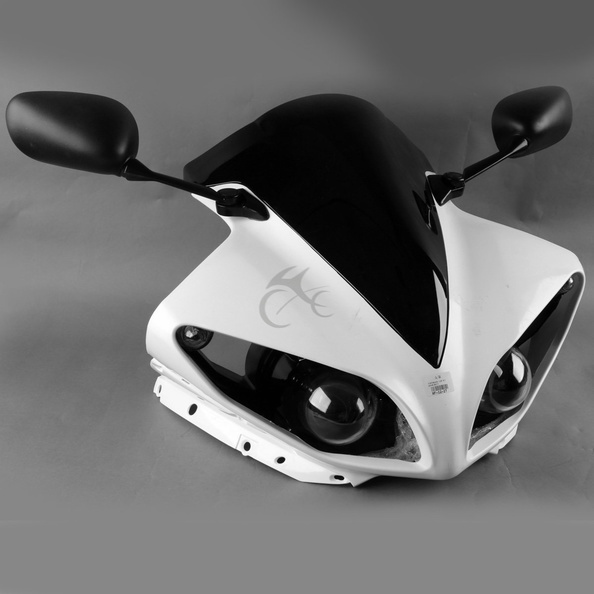 Upper Fairing Cowl Combo Headlight Fit For Yamaha YZF R1 YZFR1 YZF-R1 ...