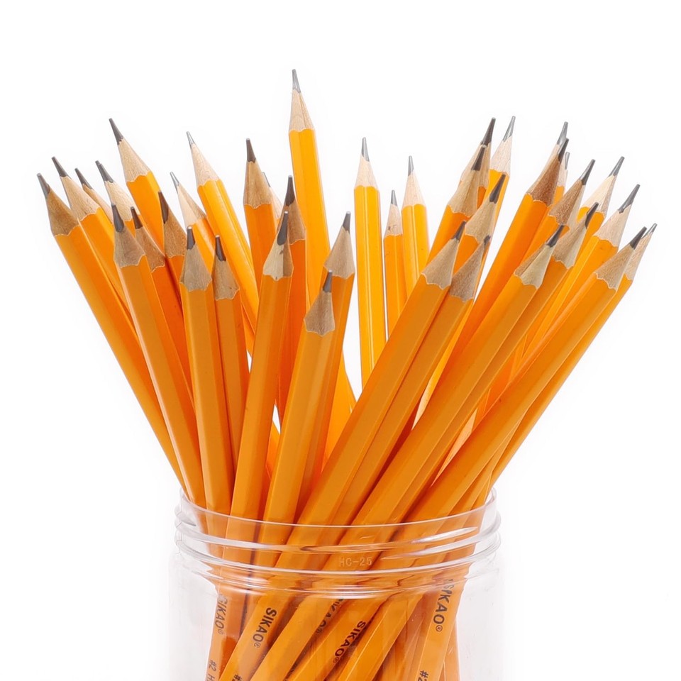 Number 2 Pencils - HB Wood Pencils for Kids Sketching & Drawing ...