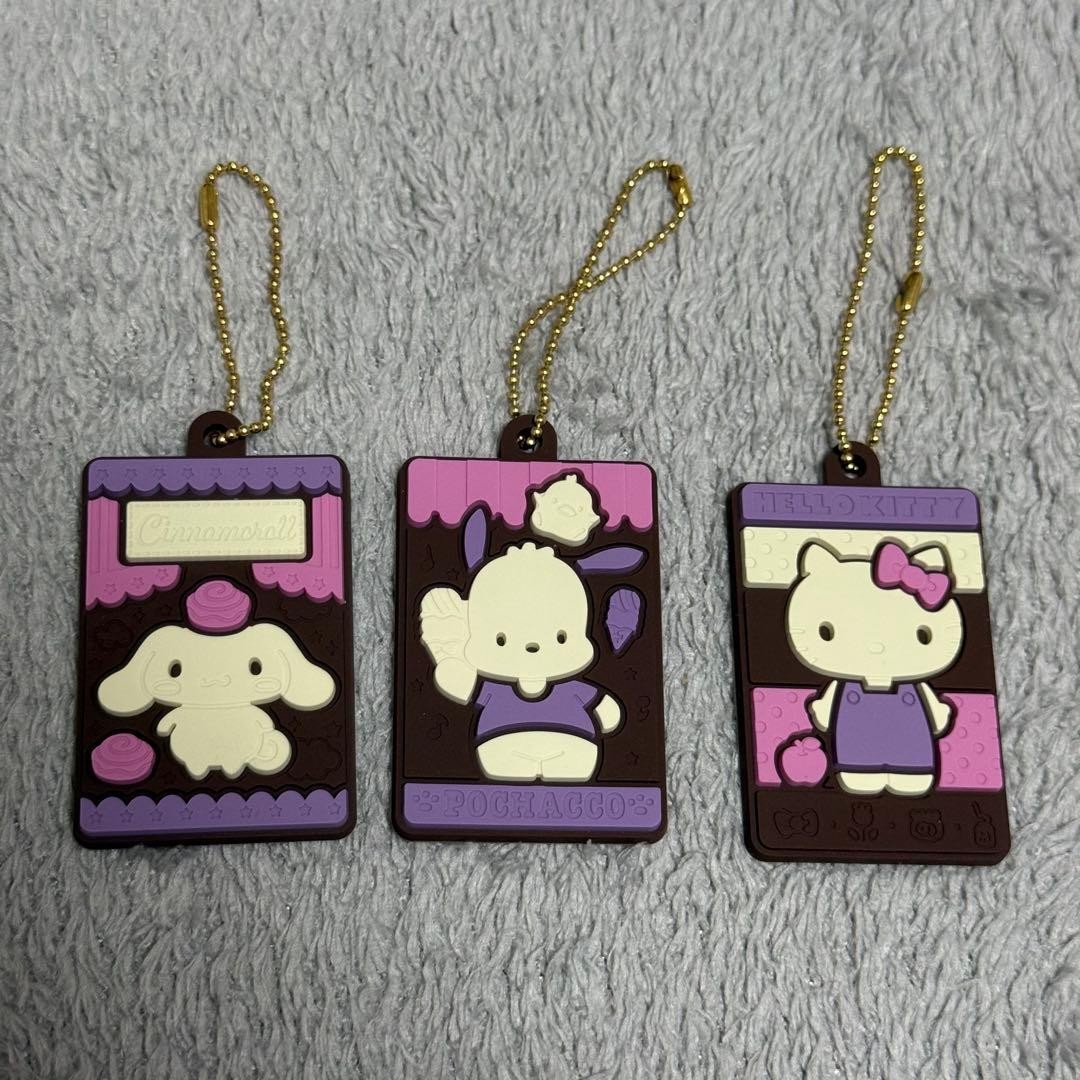 Sanrio Charapaki Mini Rubber Mascot Set Cinnamoroll, Pochacco, Hello ...