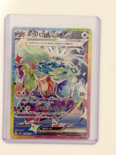Terapagos ex SAR 226/187 SV8a Terastal Fest ex - Pokémon TCG 2024 US ...