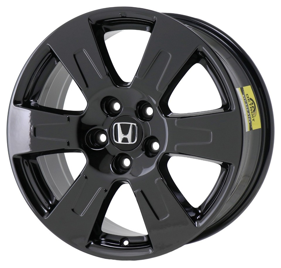 18" HONDA RIDGELINE PVD BLACK CHROME-C WHEELS RIMS FACTORY OEM 64105 ...