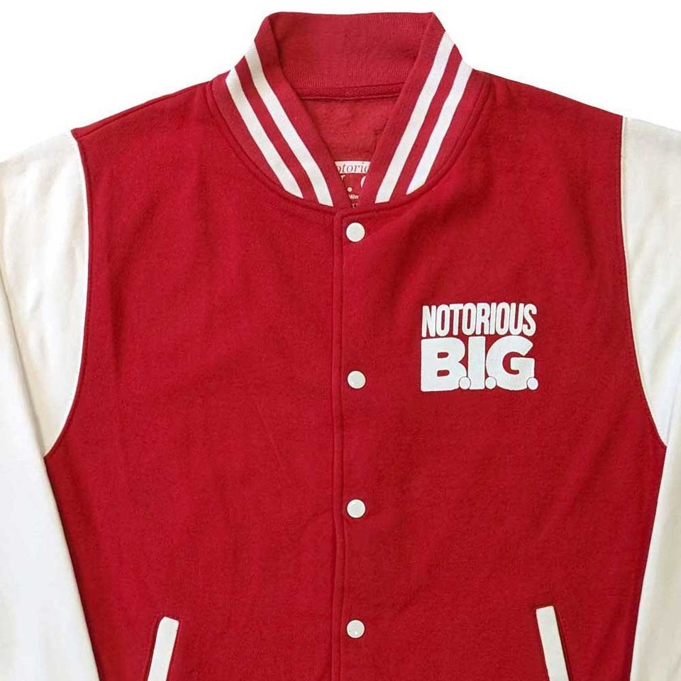 Biggie Smalls Reachstrings Varsity Jacket | eBay Australia