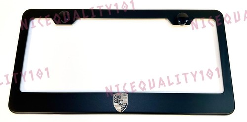 Laser Engraved Etched 911 Cayenne Carrera Stainless Steel License Plate ...