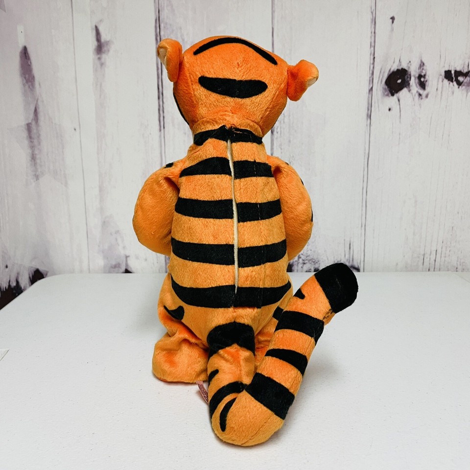 Disney Tigger 1998 Mattel Talking Bouncing Jumping 12" Plush Stuffed ...