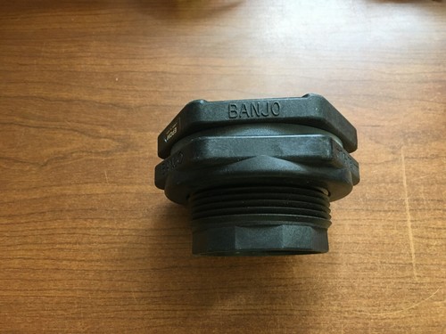 Agco AG054742 Banjo Tank Fitting 2" Poly Double Threaded With EPDM ...