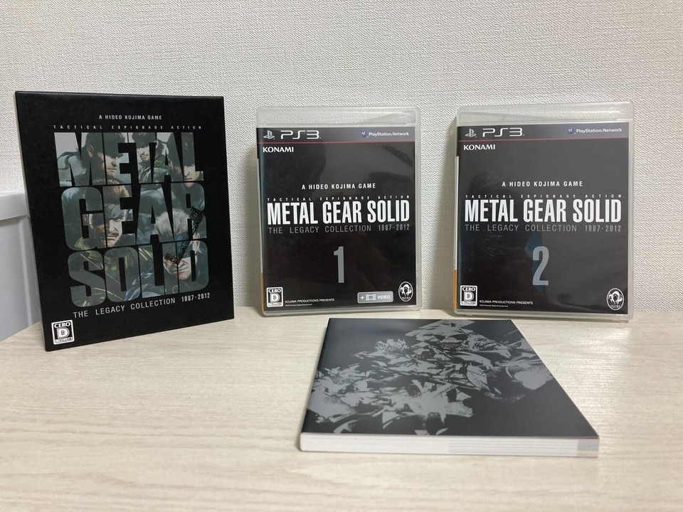 PS3 Metal Gear Solid Legacy Collection 1987-2012 Special package ...
