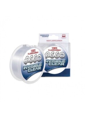 Asso Invisible Clear Fluorocarbon Leader Line 50m Strong Abrasion ...