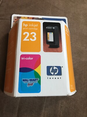 New HP 23 Tri-Color InkJet Print Cartridges | eBay