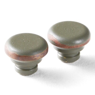 FLASH SOCKET CAPS COVER OLIVE BRASSING 4 LEICA M2 M3 MD / LM23-NI-A5-O ...