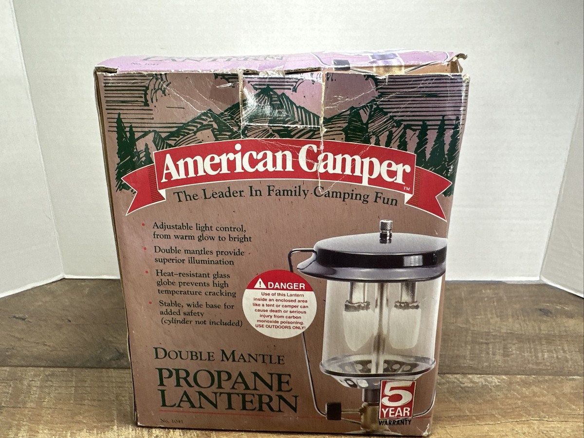 Two Parts American Camper Lantern Mantle The Best Camping Lanterns Of