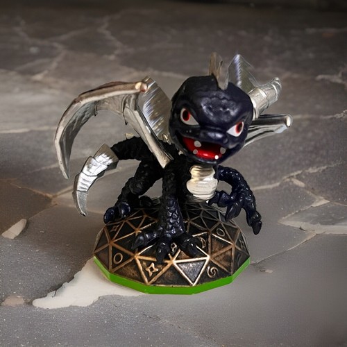 Skylanders 2011 Spyro's Adventure In-Game Variant Dark Spyro Figure ...