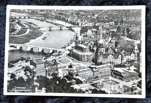 62140 AK Dresda Ripresa Aerea 1934 Vista Sulla Città Centro ...