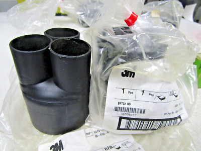 🔥2) NEW 3M HDBB-335-1-250 HEAT SHRINK CABLE BREAKOUT BOOT 3 WAY OUTLET ...