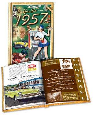1957 Flickback Mini-Book: Great Birthday Gift or Anniversary Gift | eBay