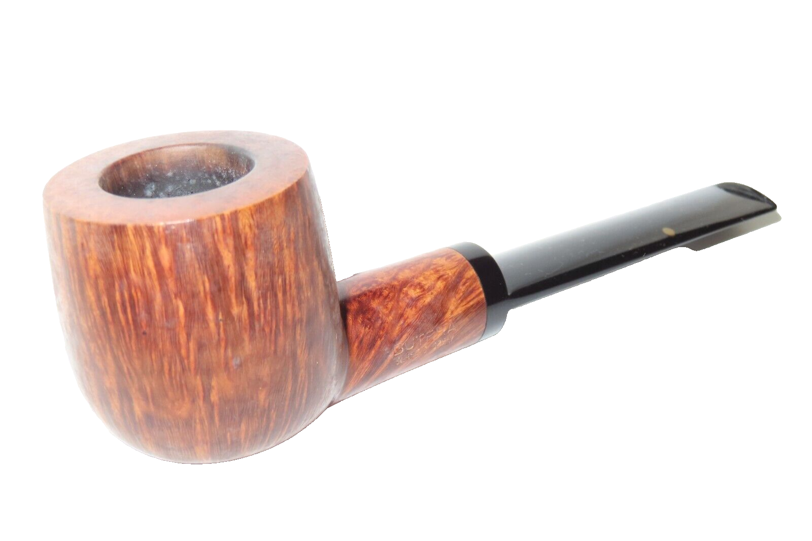 MICHAEL BUTERA "CLASSIC GRAIN B" STAMPED POT SHAPED PIPE MADE IN 1987 ...