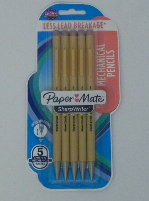 Paper Mate Sharpwriter 0.7 Mm Mechanical Pencil 5pk Back to School for ...
