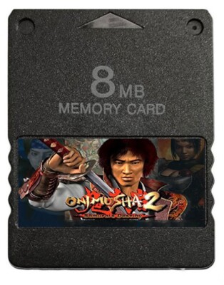 Onimusha 2 Samurai's Destiny PlayStation 2 PS2 Memory Card 100% ...