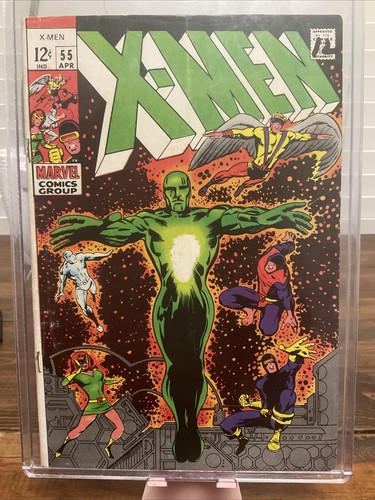 X-Men #55 April 1969 Alex Summers Origin of Angel VG/Fine Quality | eBay