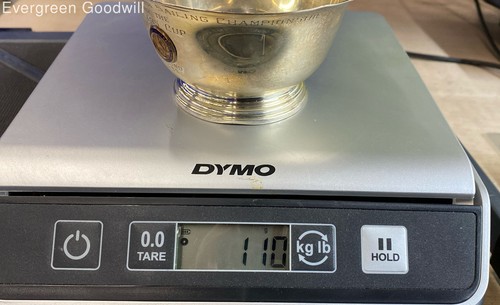 Manchester Sterling Silver Sears Cup Second Place Award Bowl | eBay