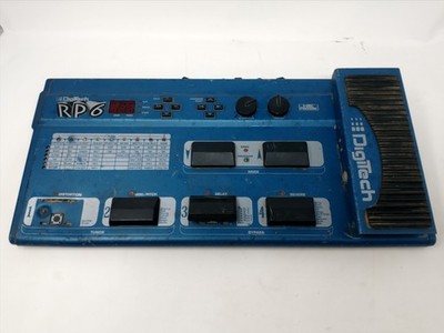 Digitech RP6 Guitar Multi-Effects Processor Foot Pedal UNTESTED NO ...