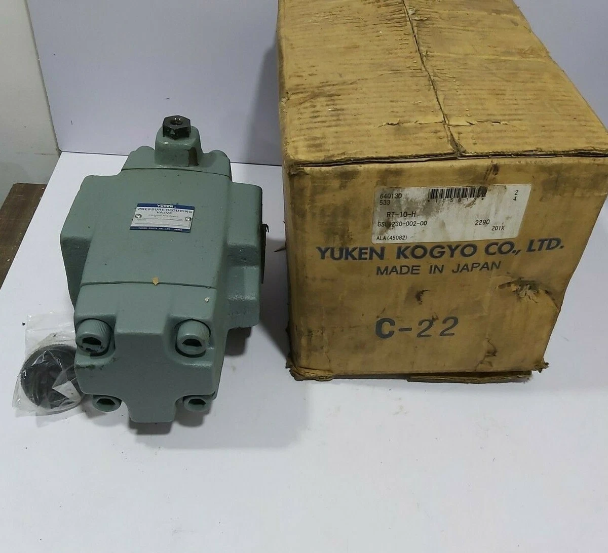 YUKEN RG-03-B-20 PRESSURE Reducing Valve Pressure Range Min, 49% OFF