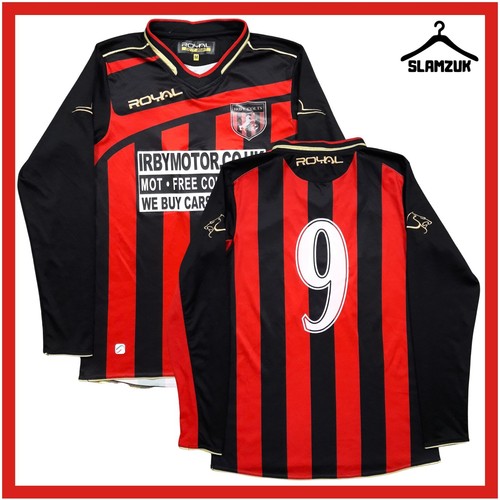 Irby Colts Football Shirt Royal Medium Home Kit Jersey Liverpool 2016 ...