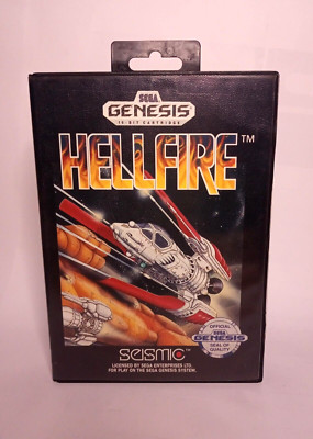Hellfire (Sega Genesis, 1990) CIB Complete w/ Box and Manual! Rare | eBay