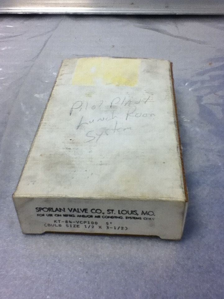 Sporlan Valve Co KT-84-VCP100 Valve for sale online | eBay
