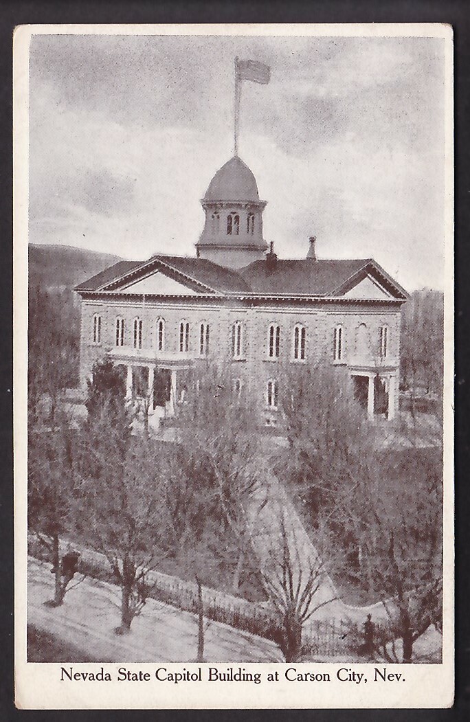 Capitol Building Carson City Nevada Nevada State Capital Building In