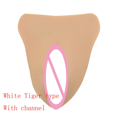 Realistic Insert Fake Vagina Hide Penis Thongs Gaff Pad Crossdresser ...