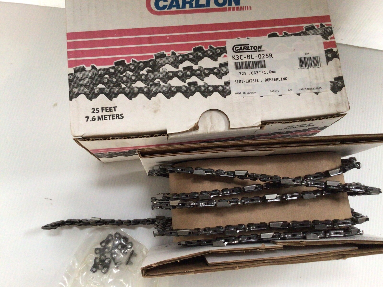 Chainsaw Chain Carlton NEW 25ft rolls | eBay Australia