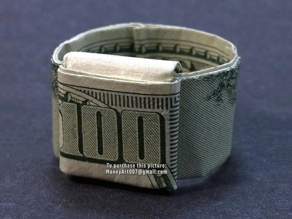 Fold Money Into Ring