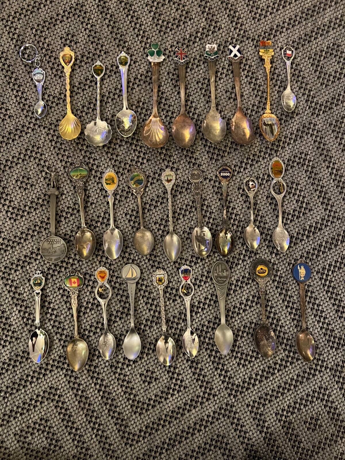 Collector Spoons Lot (28). Cities, States, Countries, Attractions. | eBay