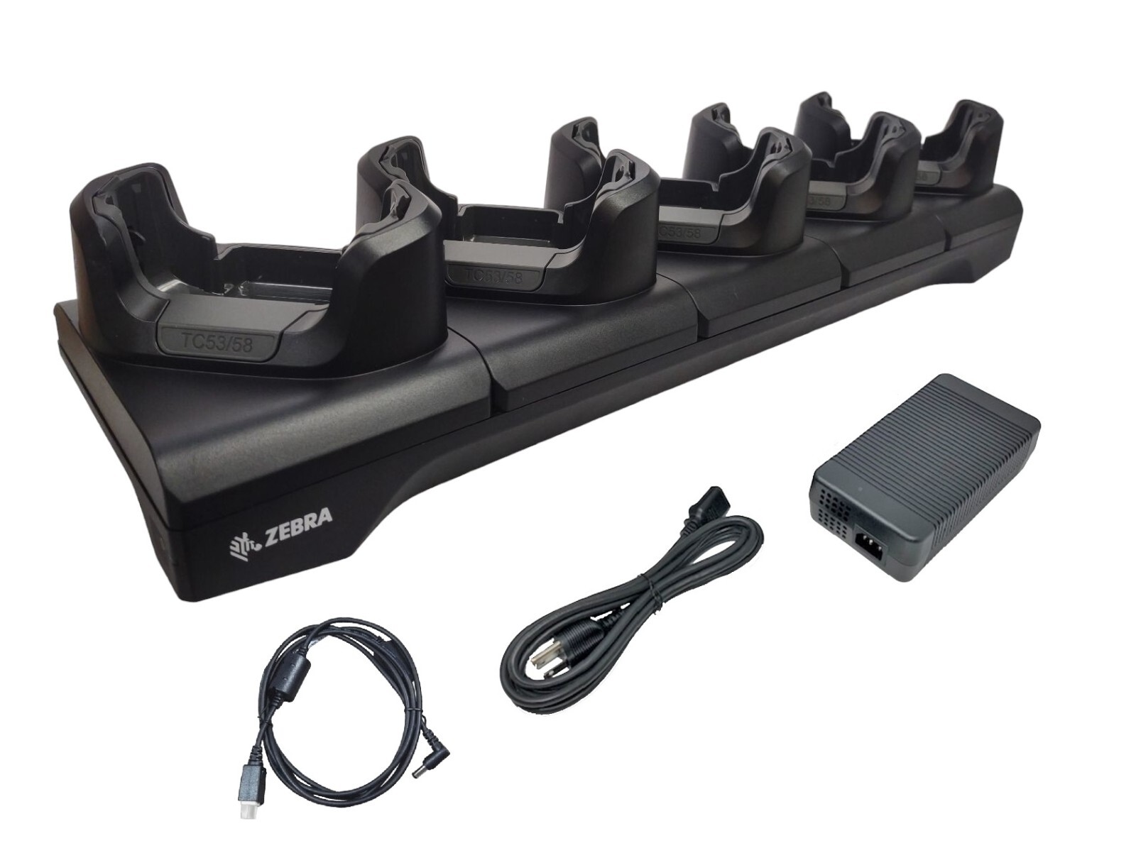 Zebra CRD-NGTC5-5SC5D 5-Port Charger Cradle TC53, TC58 Android Scanners ...
