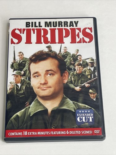 Stripes Extended Cut DVD Bill Murray 43396059948| eBay