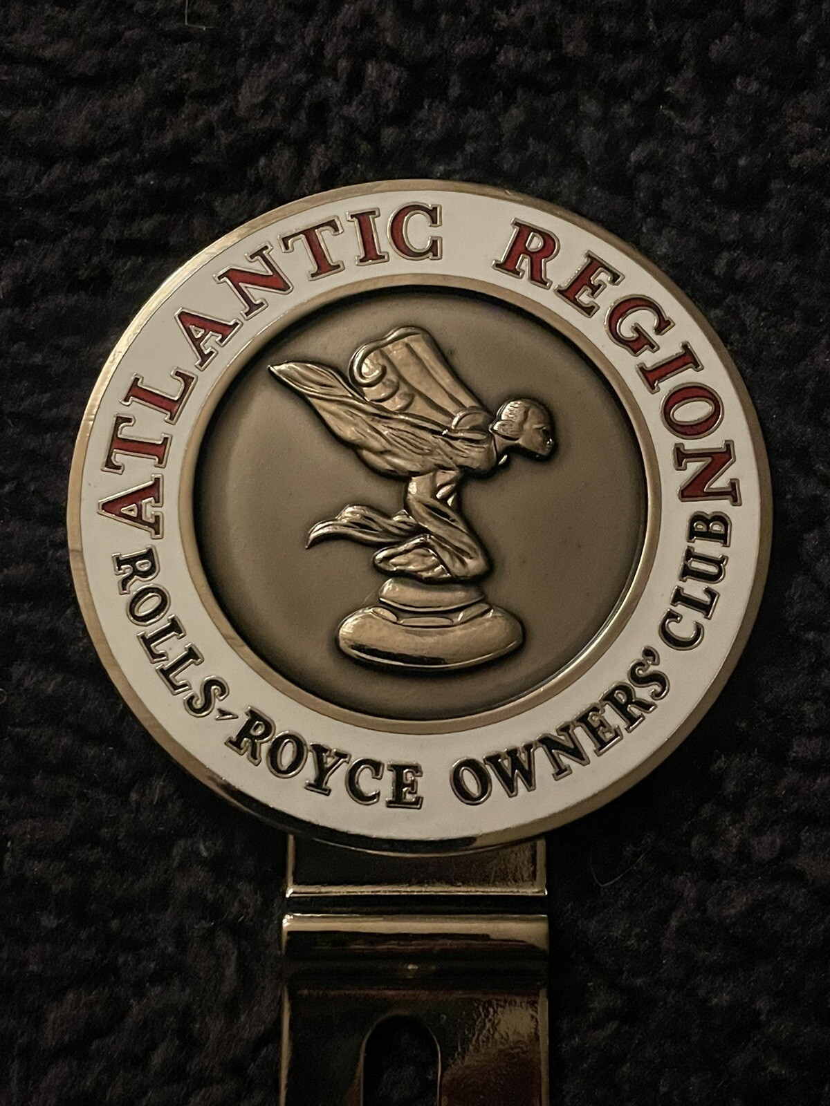 Rolls-Royce Owners Club RROC Bentley Atlantic Region Enamel Badge Bar ...