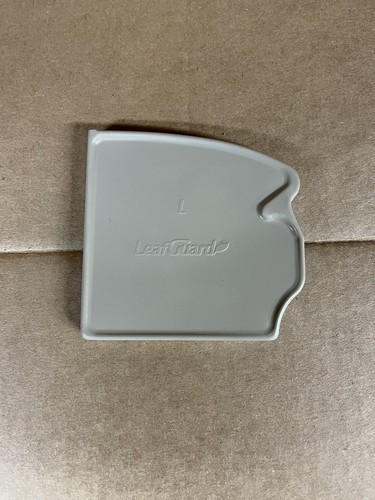 Tan LEAF GUARD Aluminum SEAMLESS Gutter Left End Cap 08502T M3 | eBay