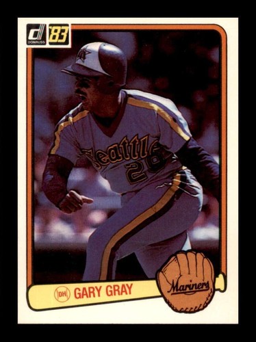1983 Donruss Gary Gray #637 Seattle Mariners NM Near Mint | eBay