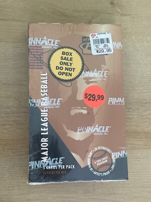 1995 Pinnacle Sport Flix Baseball Sealed Box 36 Packs B1599 | eBay