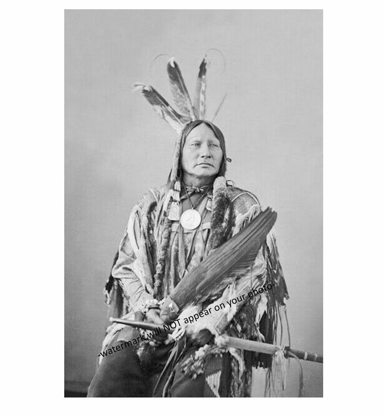 Chief Running Antelope PHOTO Sioux Indian Native American Sitting Bull ...