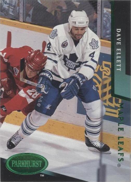 1993-94 Parkhurst - Dave Ellett #205 Emerald Ice for sale online | eBay
