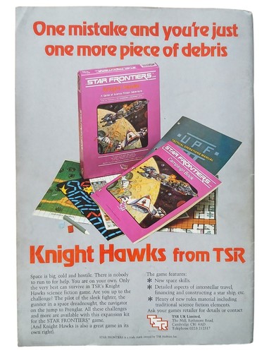 WHITE DWARF Magazine Issue 52 Role Playing Games RPG 1984 TSR Dungeons ...