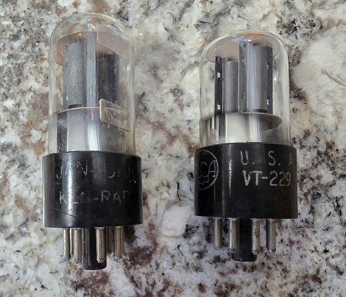 6SL7 / VT-229 ︎ National Brand Vacuum Tube ︎ Fast Ship & Just Tested ...